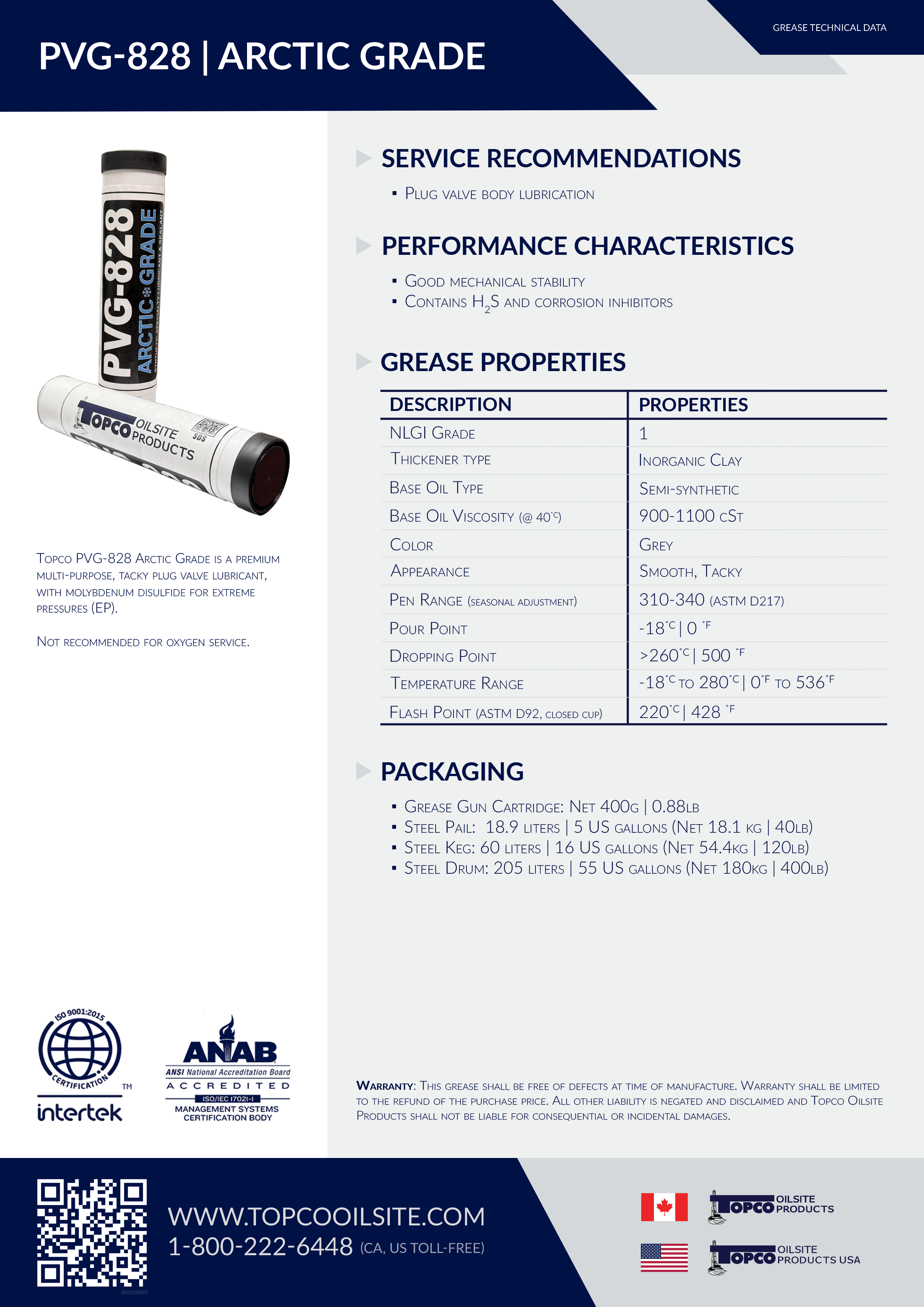 Enhance With Thread Compounds - Topco Oilsite Products